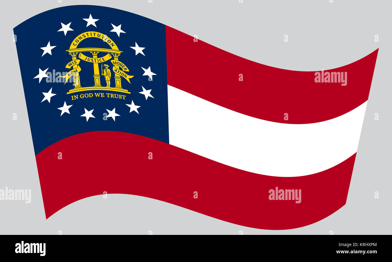 Current Georgia Flag