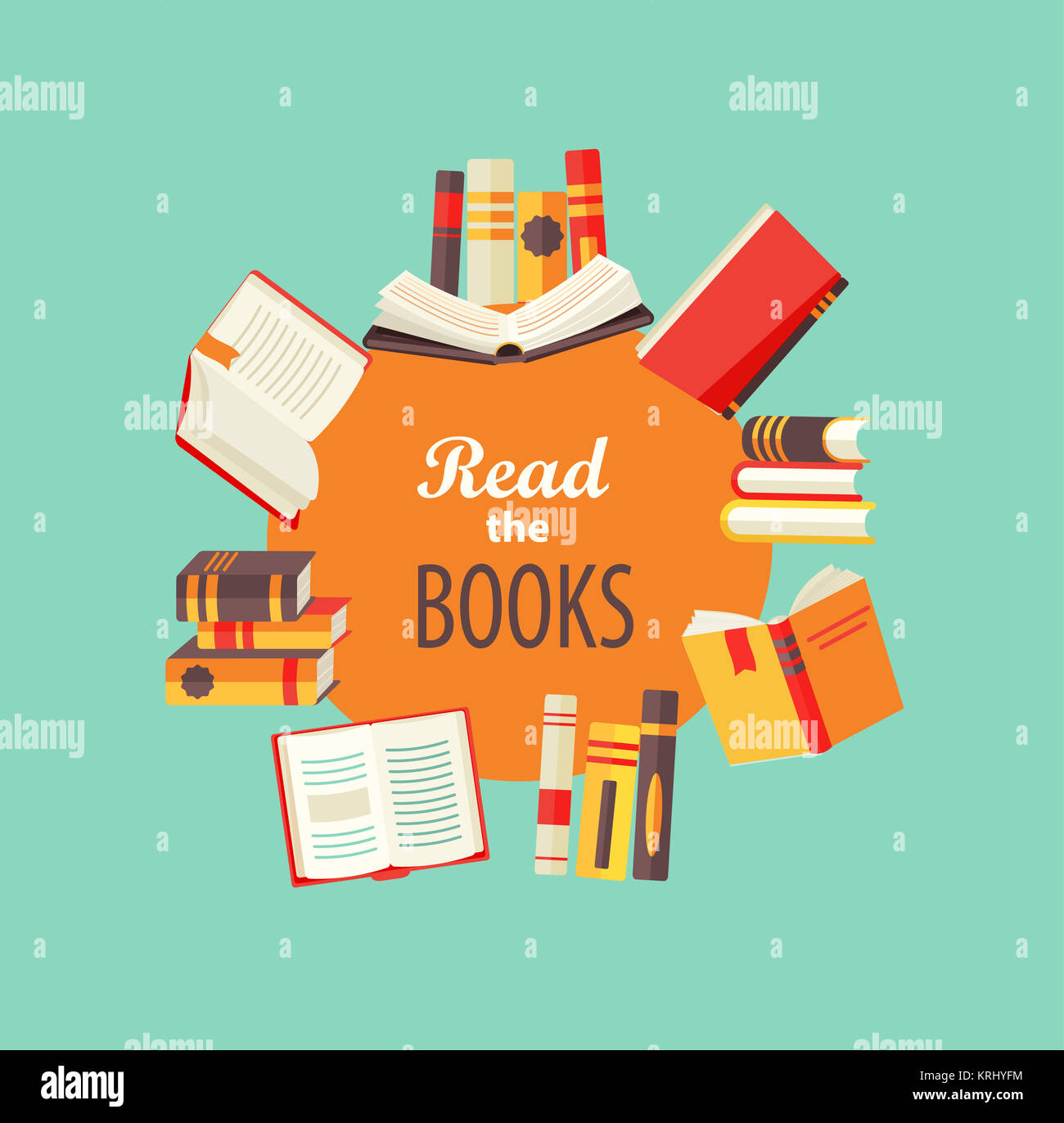 set of books Stock Photo - Alamy