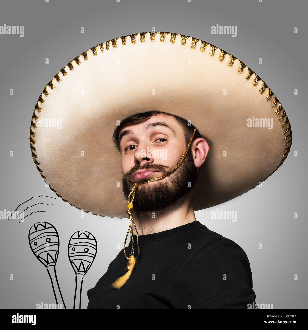 Mexican Guy Sombrero Meme