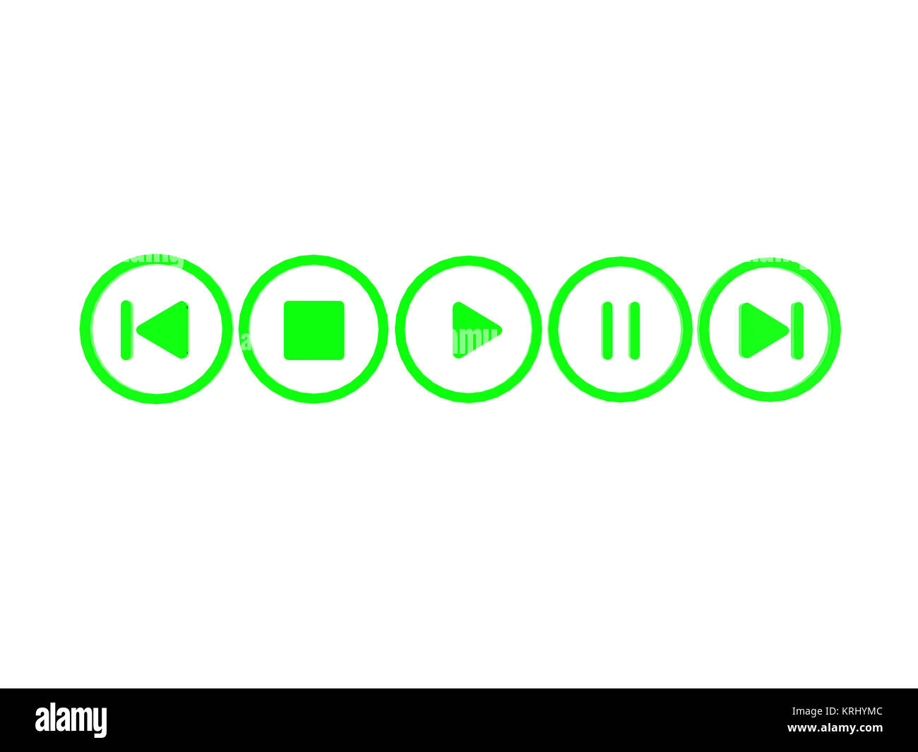 keys released symbols player Stock Photo - Alamy