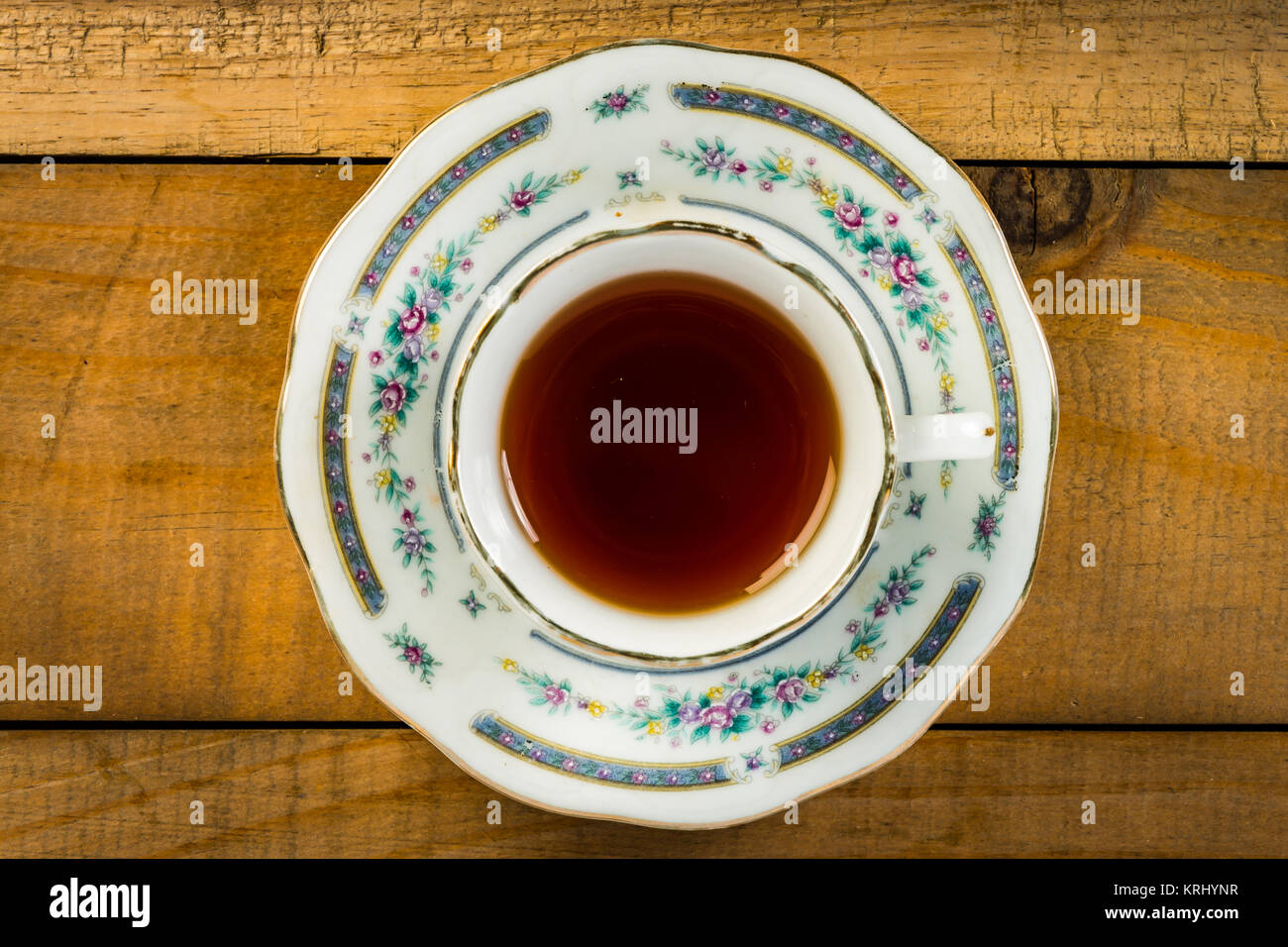 Tea composition, tea set Stock Photo - Alamy