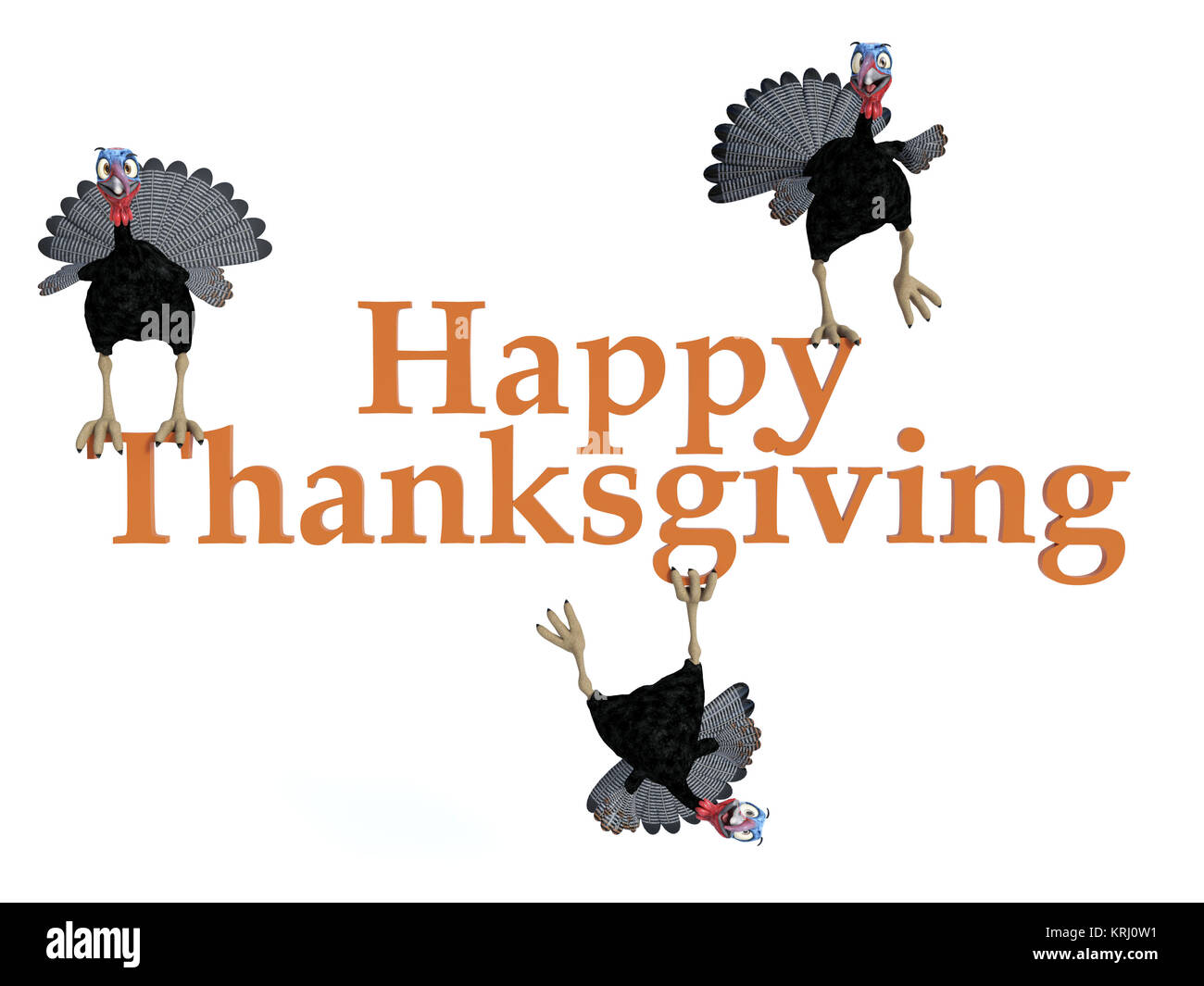 Thanksgiving turkey cartoon hi-res stock photography and images - Alamy