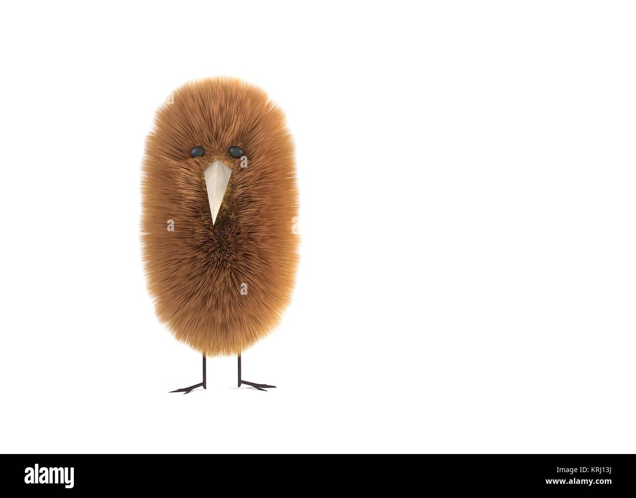 Fluffy bird chick toy Stock Photo - Alamy