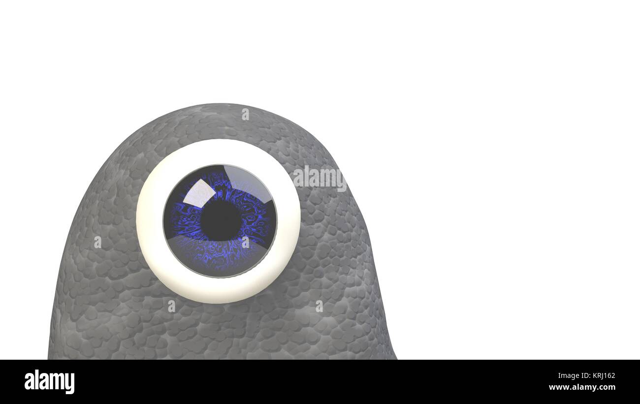 monster looking at you Stock Photo - Alamy