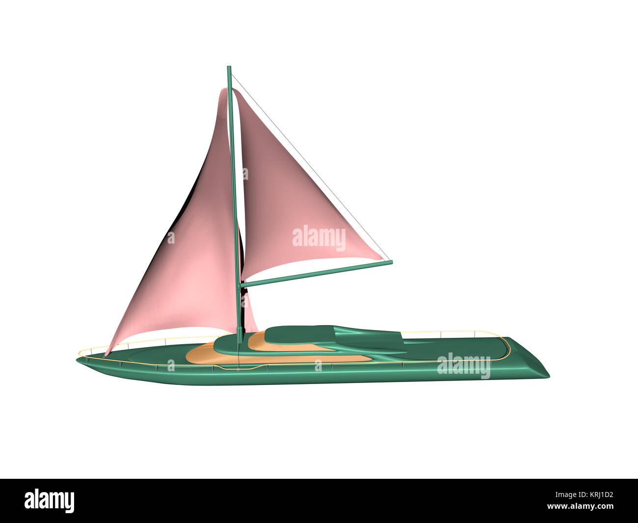 Yachting sails Cut Out Stock Images & Pictures - Alamy
