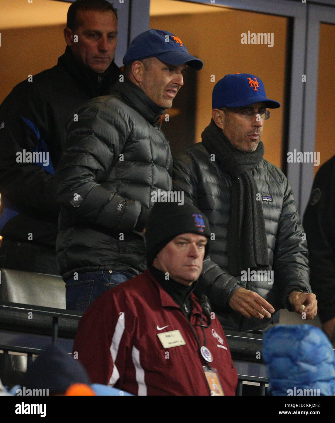 NEW YORK, NY - OCTOBER 18: Comedian Jerry Seinfeld attends game two of ...