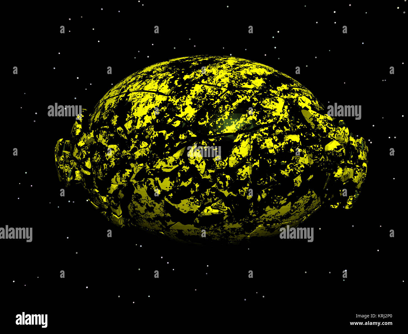 planet crash in space Stock Photo - Alamy