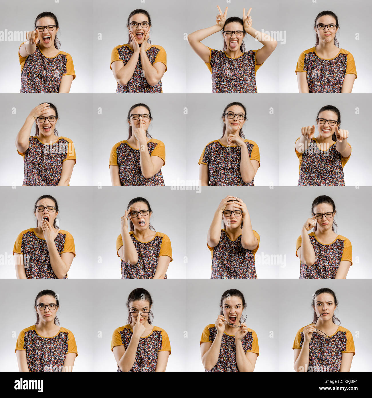 Female Multiple Portraits Stock Photo - Alamy Female Multiple Portraits Stock Photo - Alamy