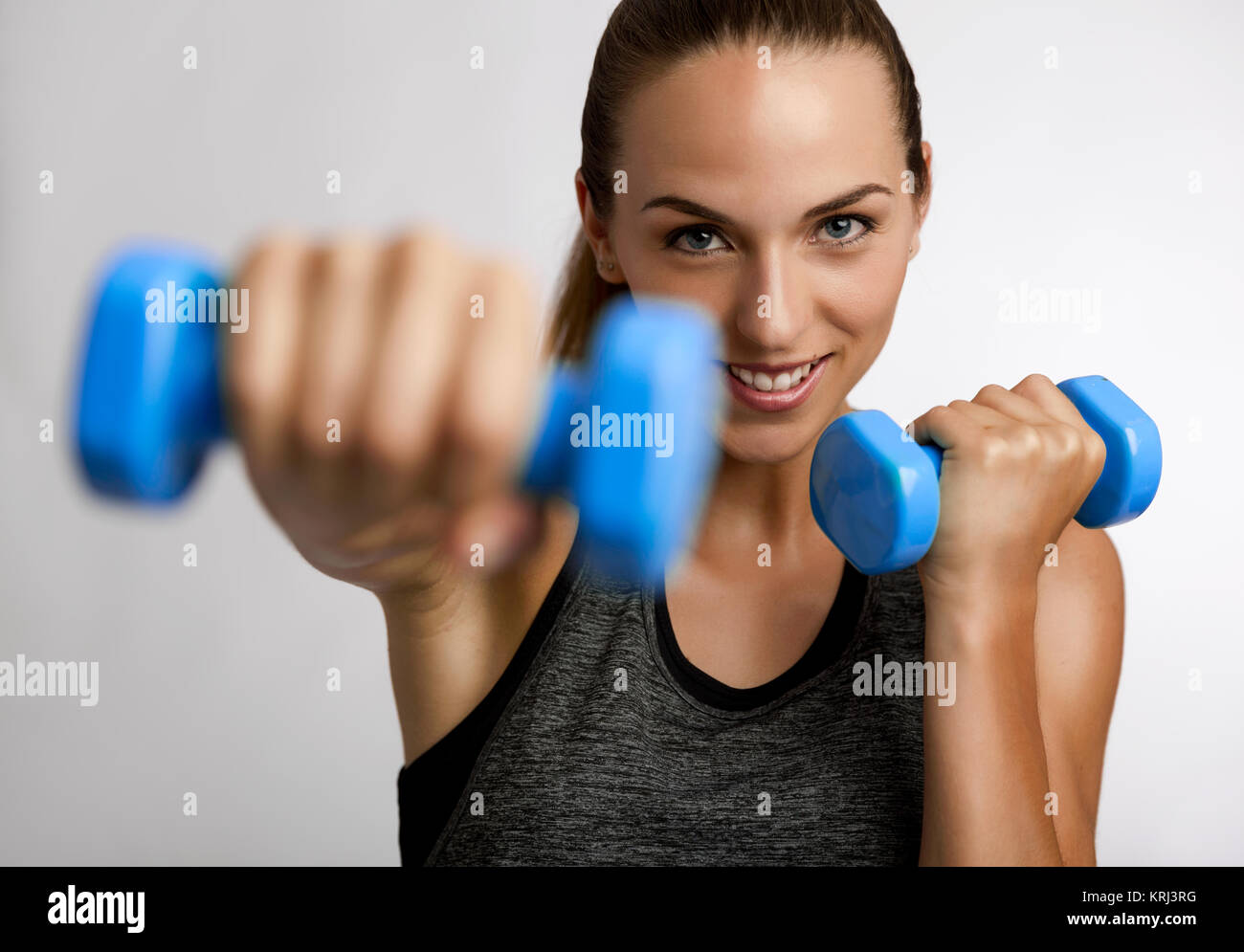 Beautiful fitness woman Stock Photo - Alamy