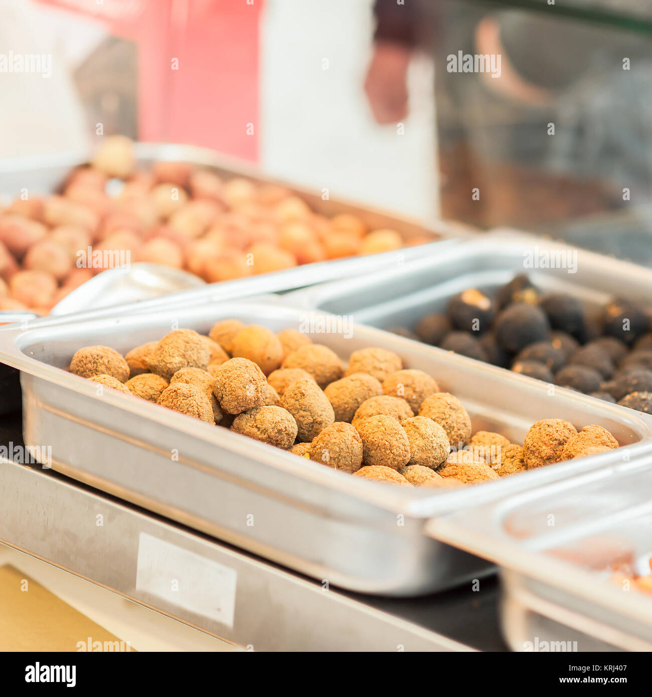 Fried olive ascolane . Typical regional dish Stock Photo - Alamy