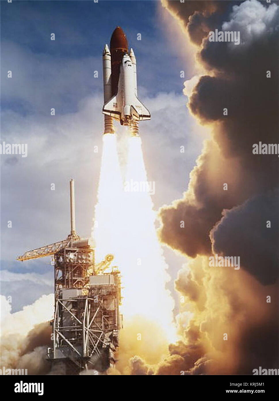 STS 26 Launch Stock Photo - Alamy