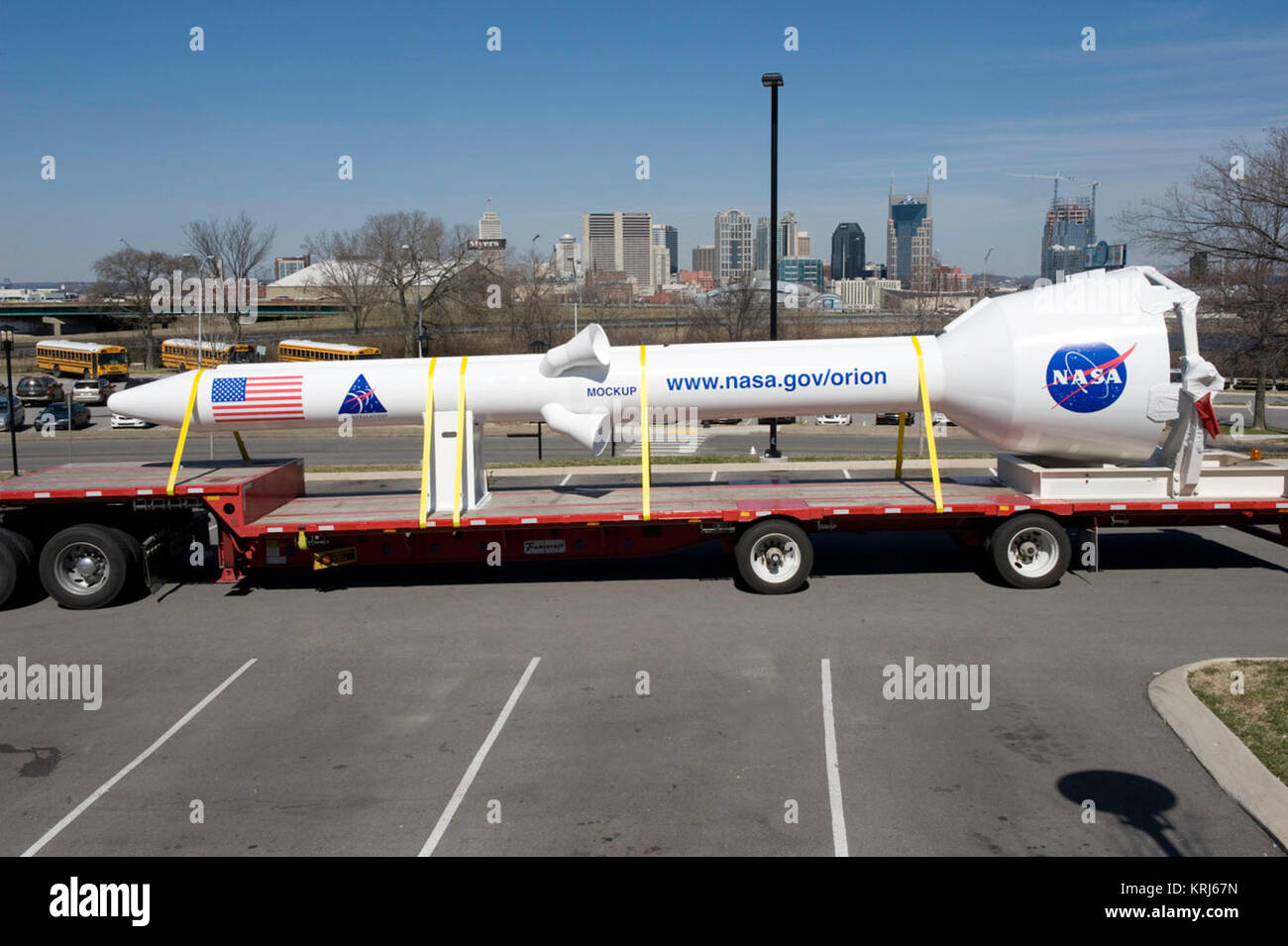Orion launch abort system pathfinder Stock Photo - Alamy