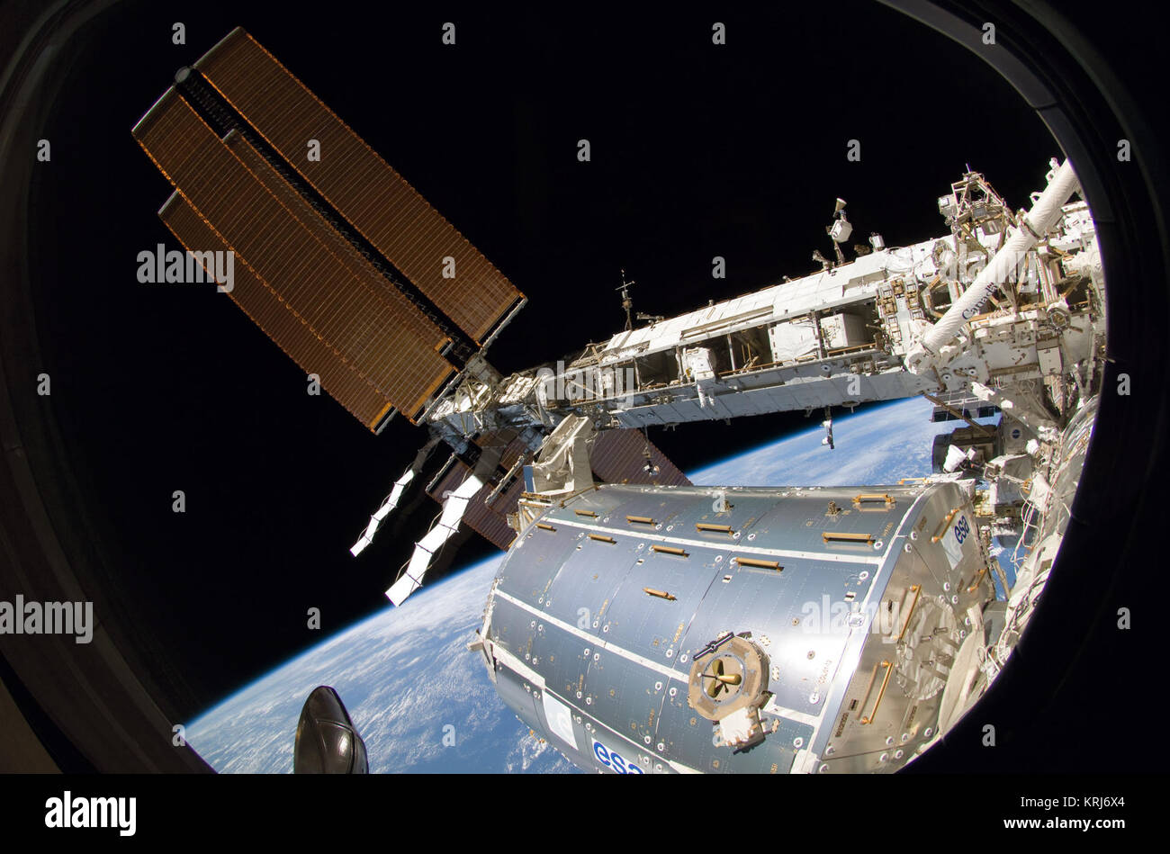 STS-119 EVA 3 Joseph Acaba Stock Photo - Alamy