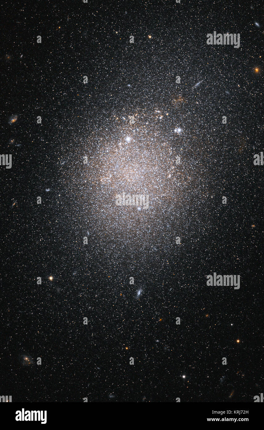 NGC 4163 Hubble Stock Photo - Alamy