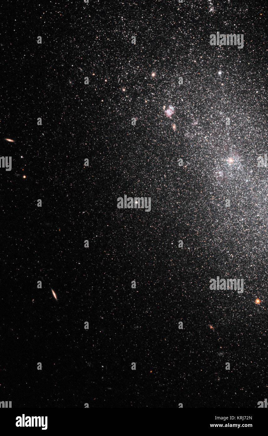 NGC 4068 Hubble Stock Photo - Alamy