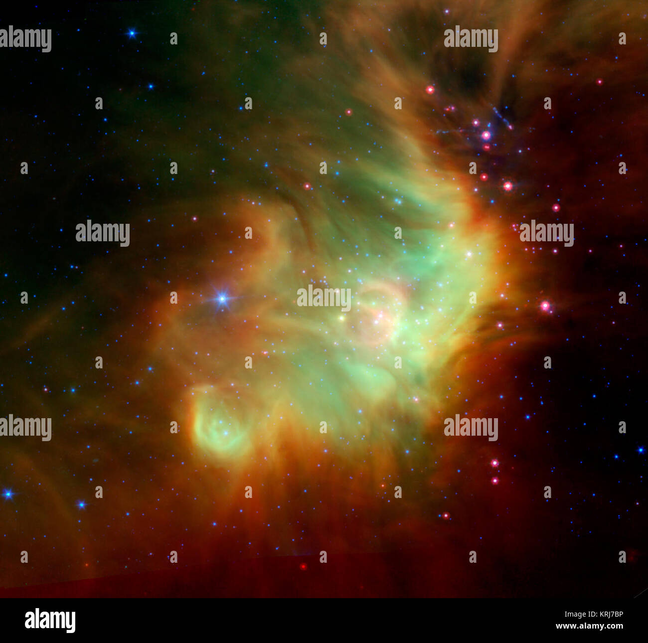 Funny Nebula Formation