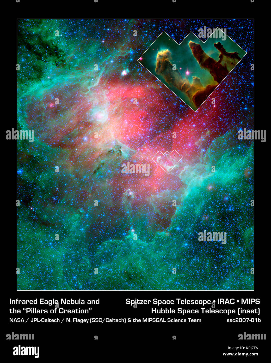 Three pillars of creation hi-res stock photography and images - Alamy