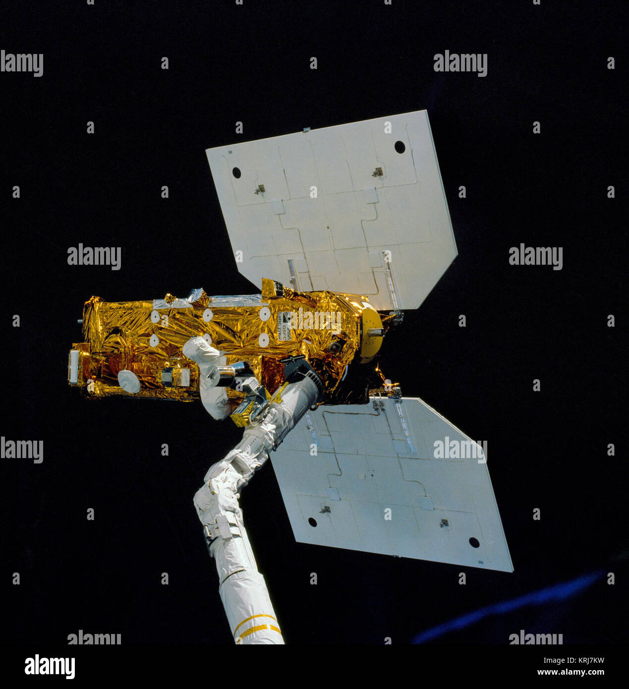 Earth Radiation Budget Satellite Stock Photo - Alamy