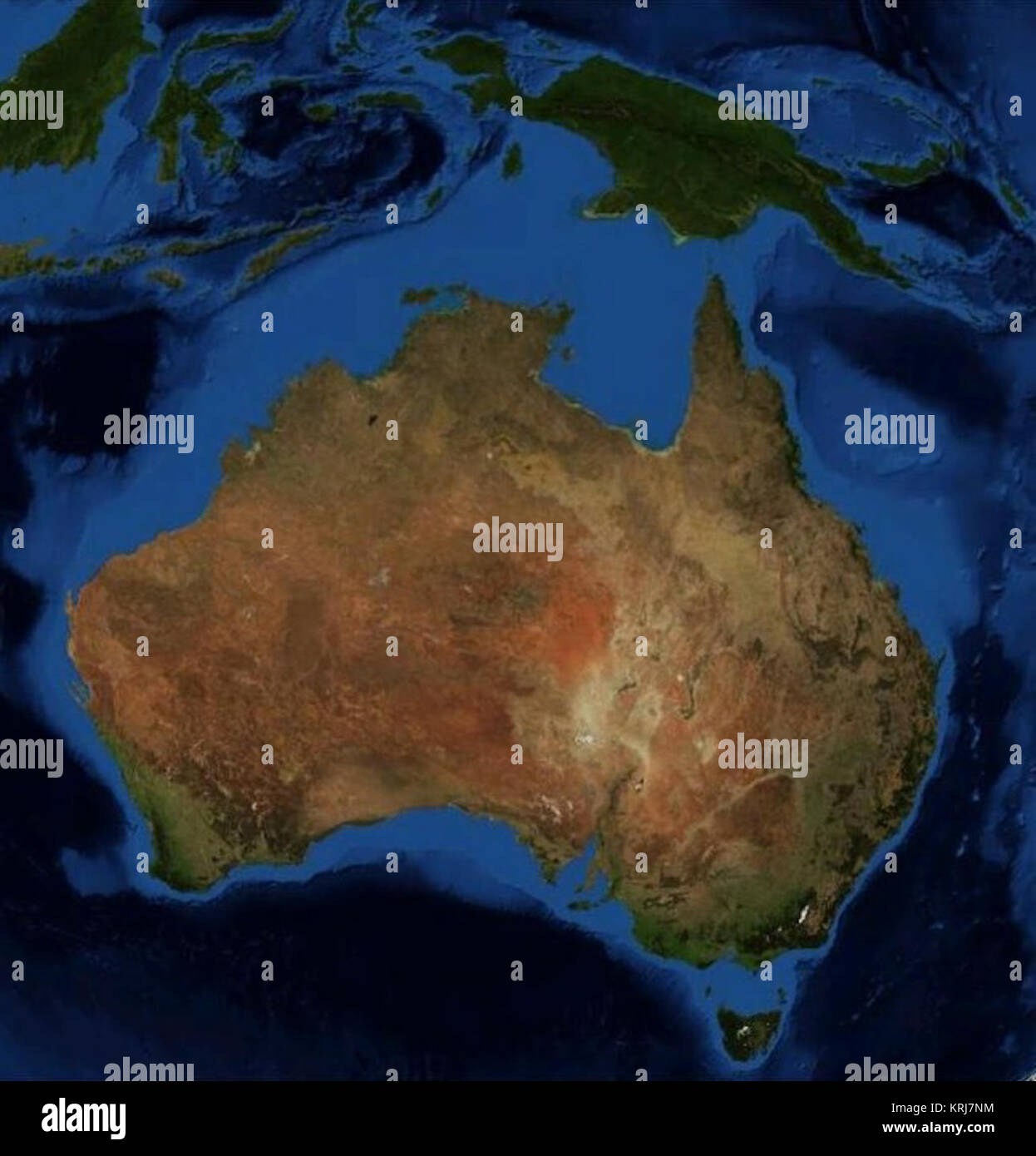 Australia New Guinea continent Stock Photo - Alamy