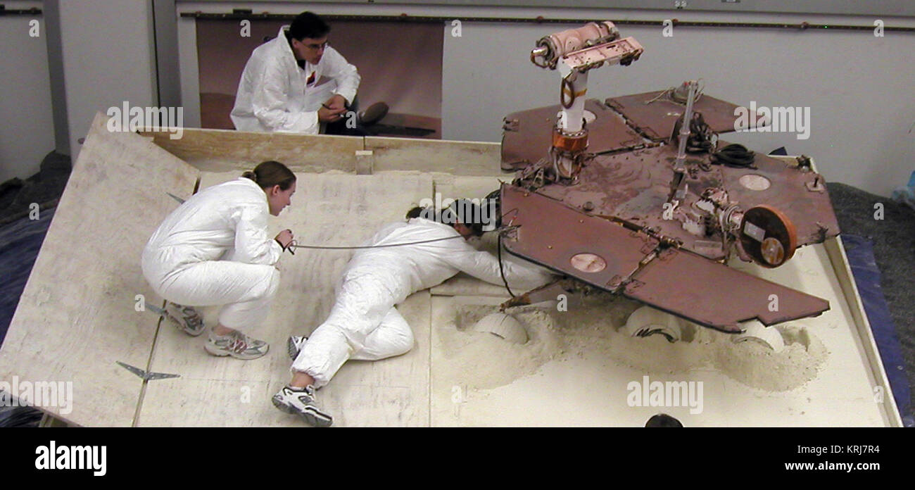 OLYMPUS DIGITAL CAMERA JPL sandbox test 3 Stock Photo - Alamy