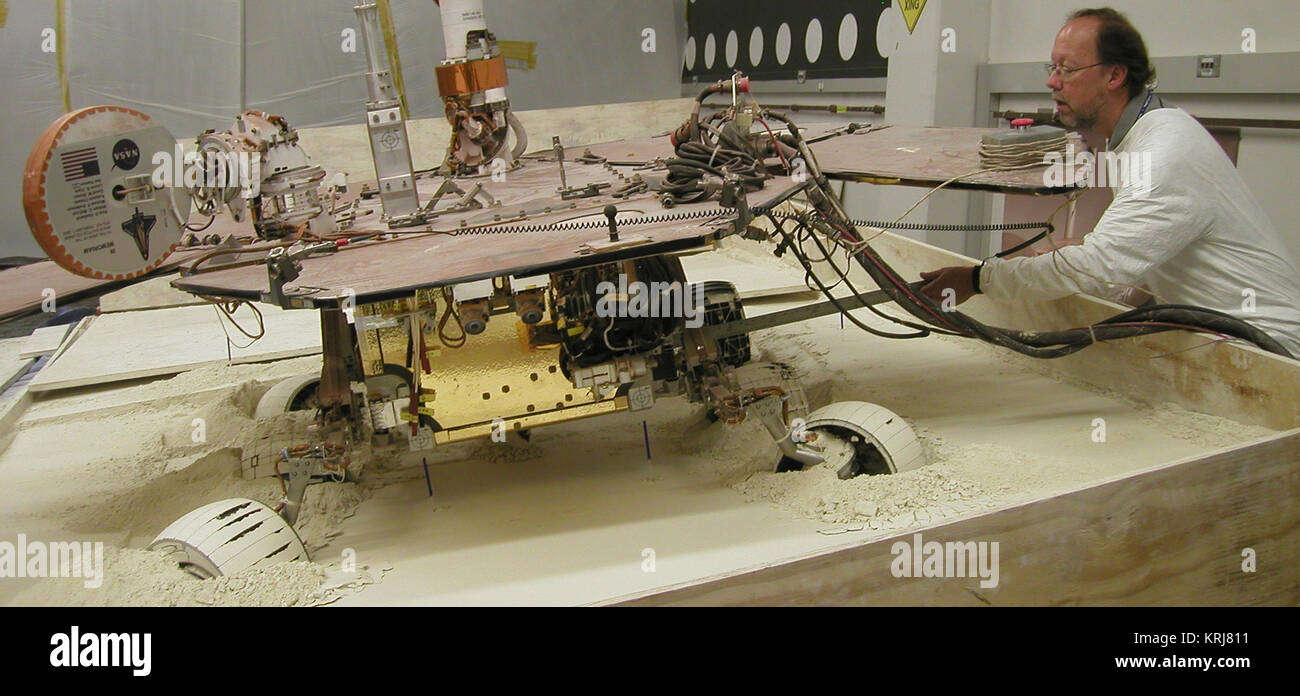 OLYMPUS DIGITAL CAMERA JPL sandbox test 1 Stock Photo - Alamy