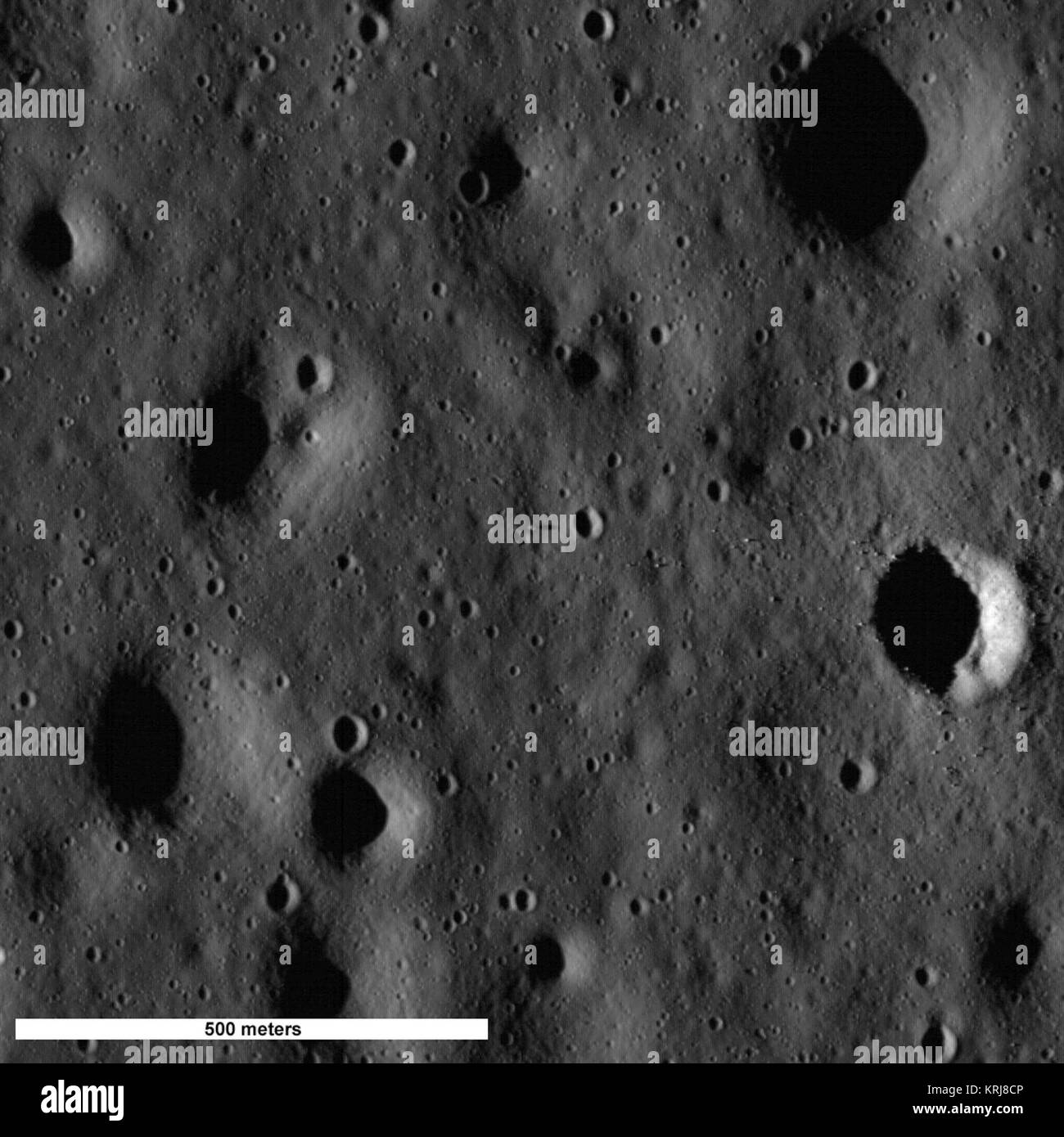 LRO Apollo11 landing site 369440main lroc apollo11 lrg Stock Photo - Alamy