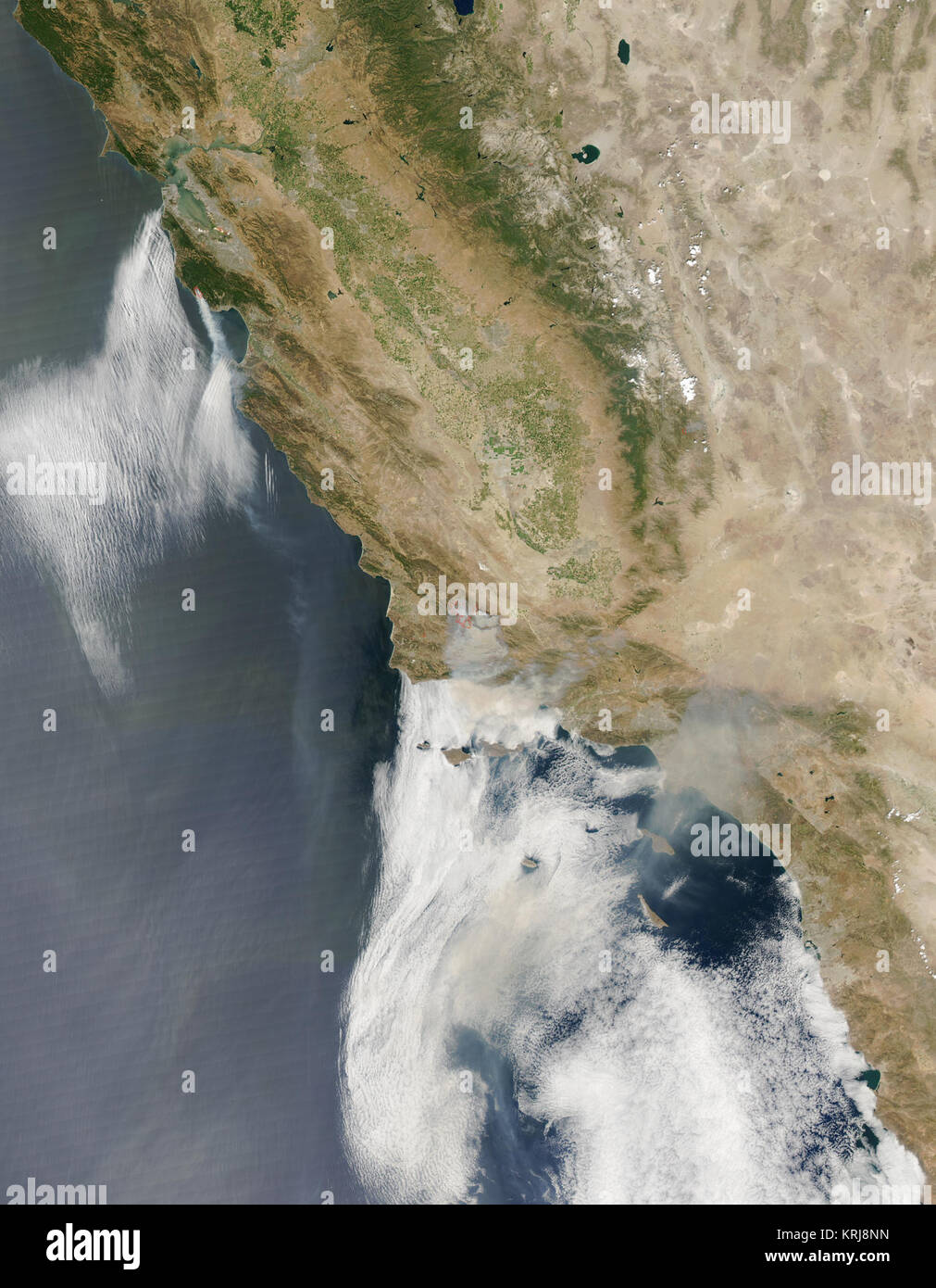 Lockheed Fire, Santa Cruz Mountains Stock Photo - Alamy