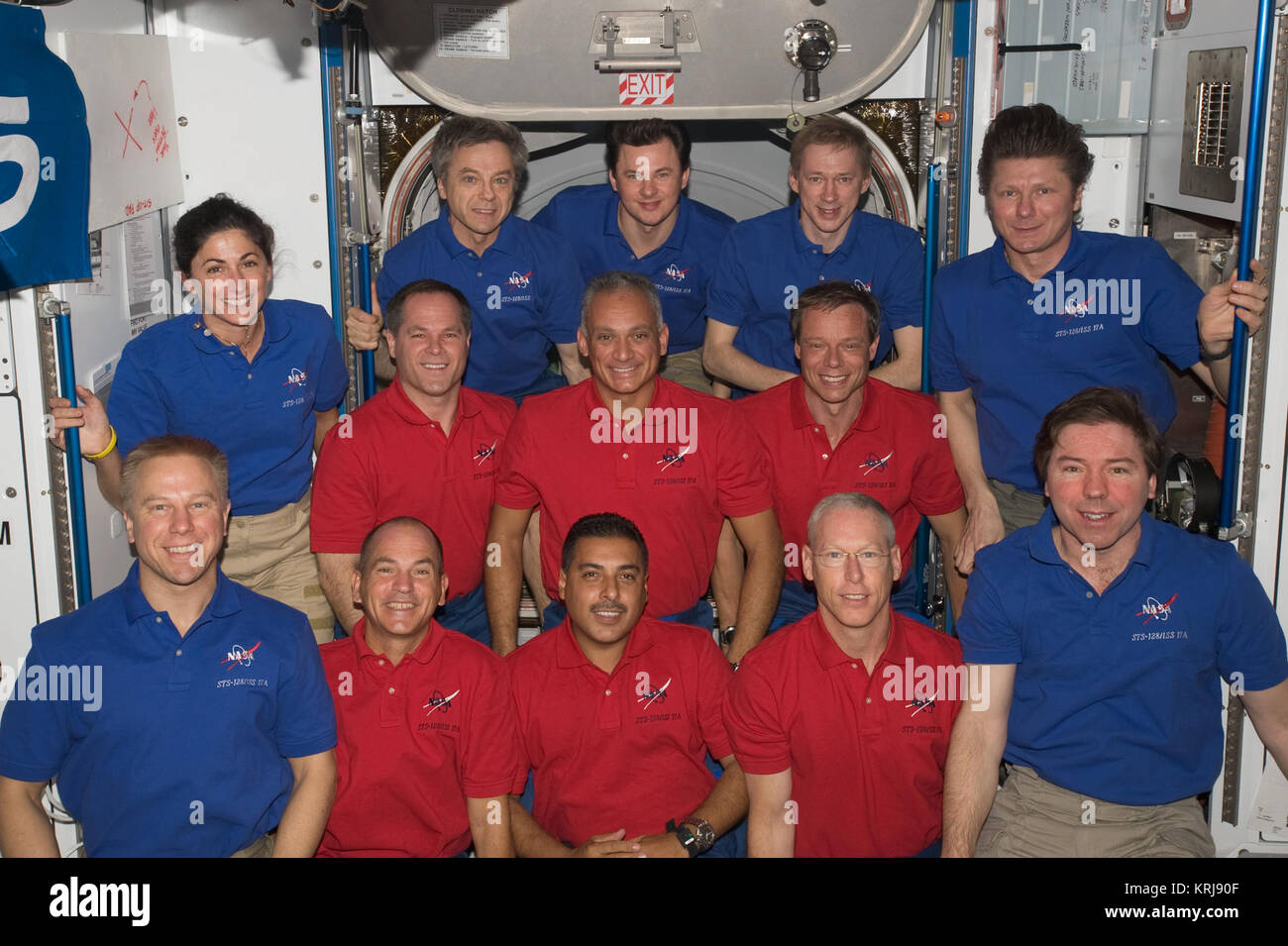 STS-128 ISS-20 Crew Photo Stock Photo - Alamy