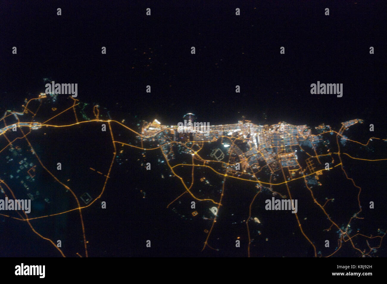 Satellite image of united arab emirates hi-res stock photography and ...