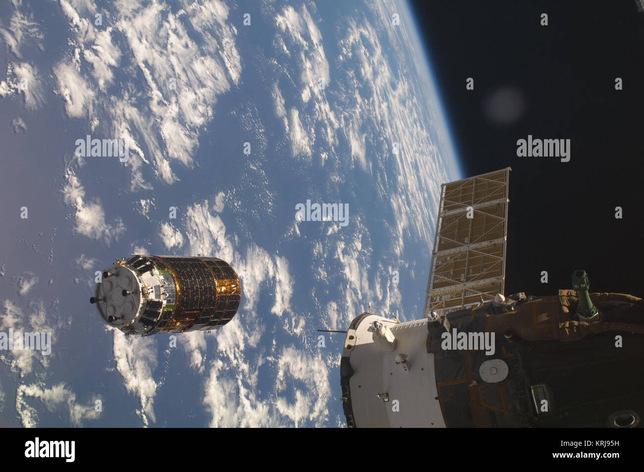 HTV-1 at ISS Stock Photo - Alamy
