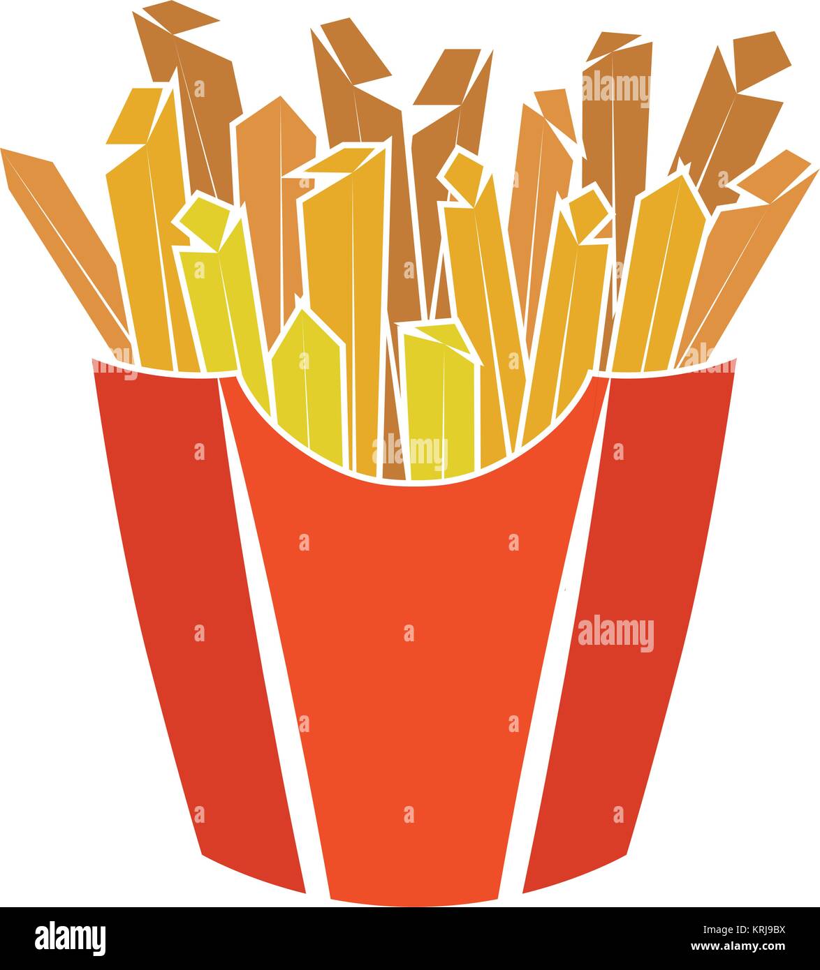 Colorful Pictogram Icon Fries for the creative use in graphic design ...