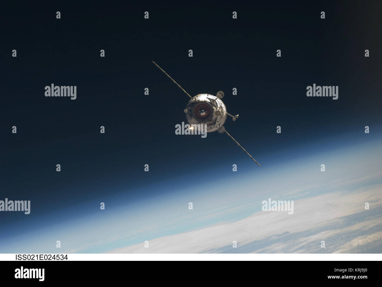 MRM2 ISS Approach Nov12 Stock Photo - Alamy