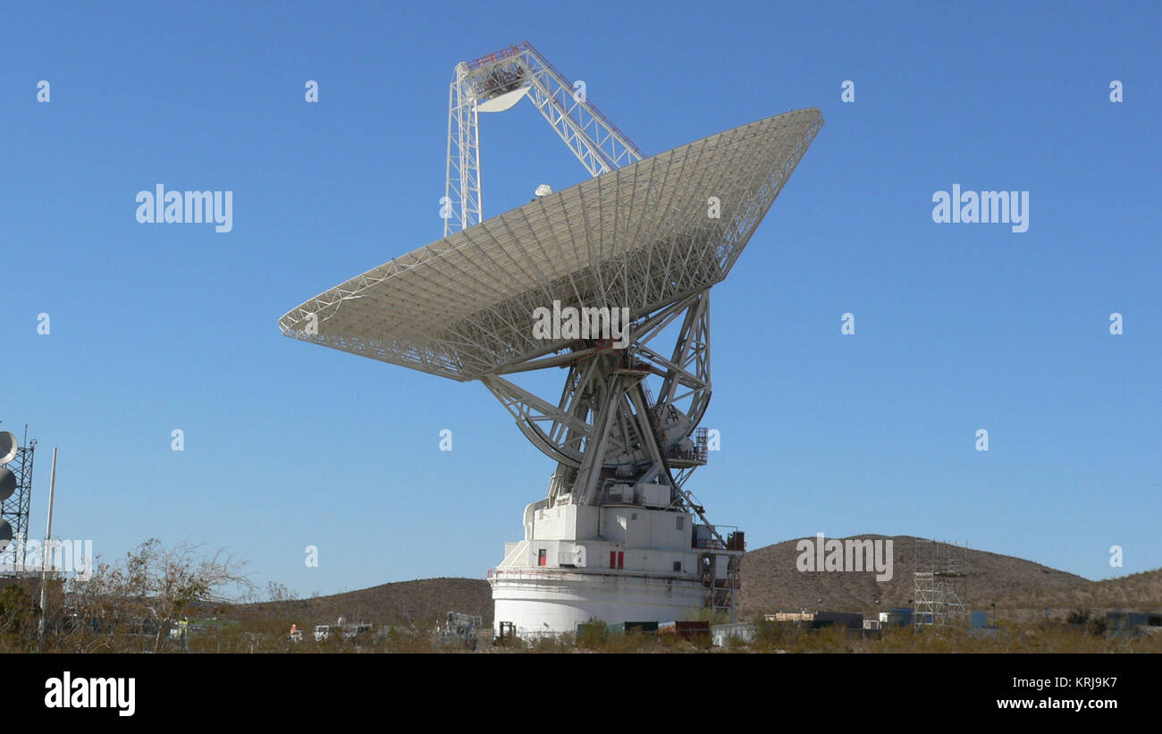 Goldstone Deep Space Network - Deep Space Station 14 Stock Photo - Alamy