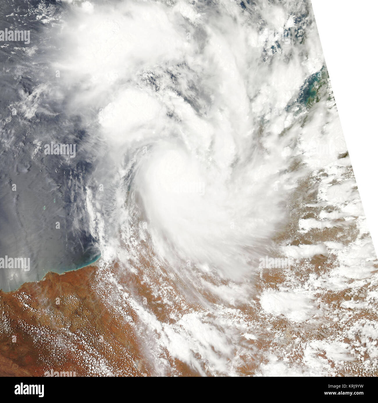 Severe Tropical Cyclone Laurence, 16 December 2009 - Australia 1 & 2 ...
