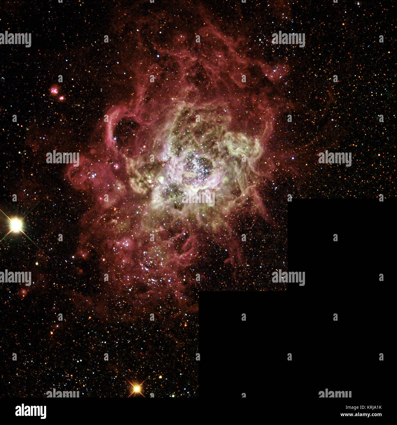 NGC 604 in Messier 33 (full mosaic, captured by the Hubble Space ...