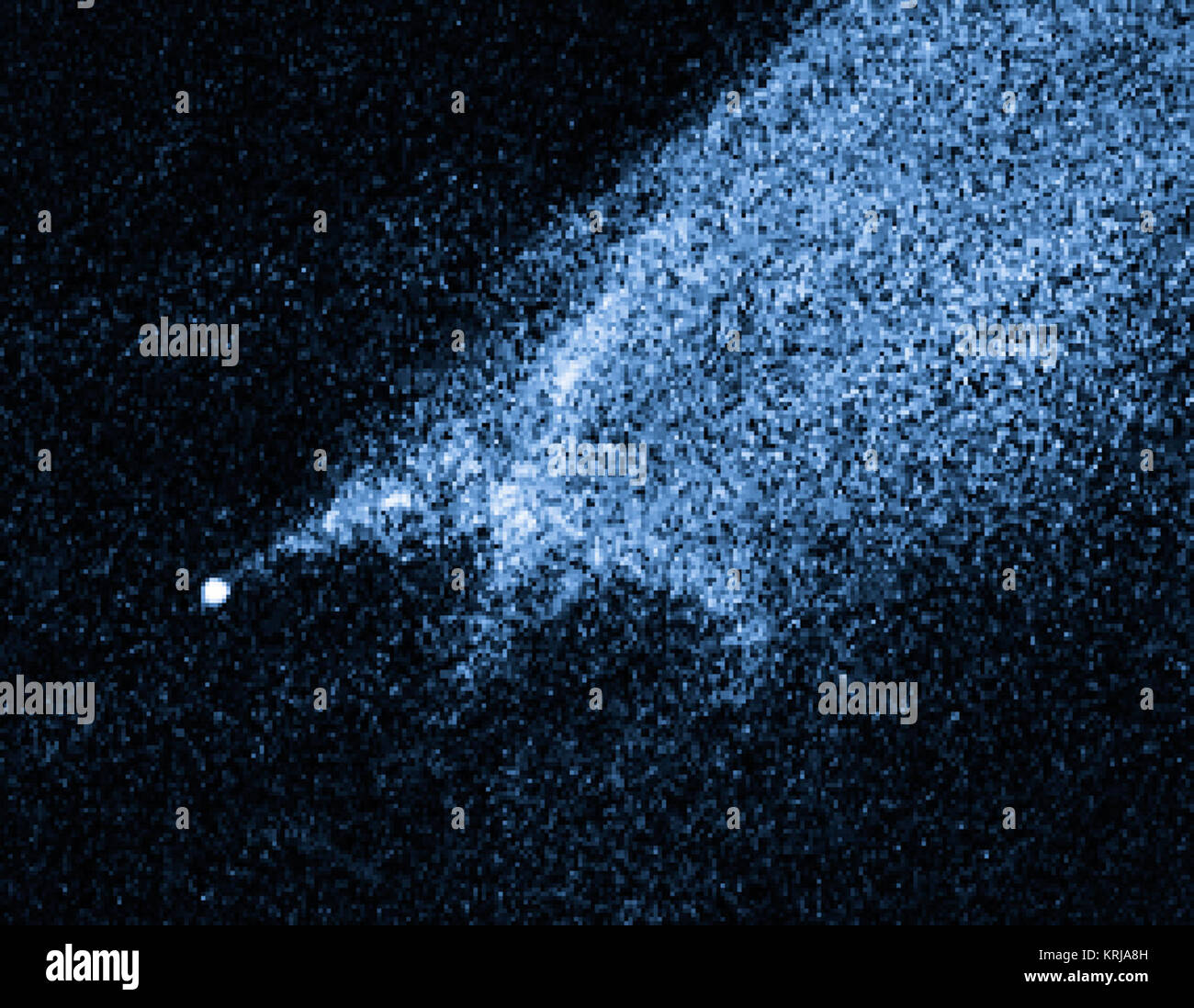 Asteroid P-2010 A2 Stock Photo - Alamy