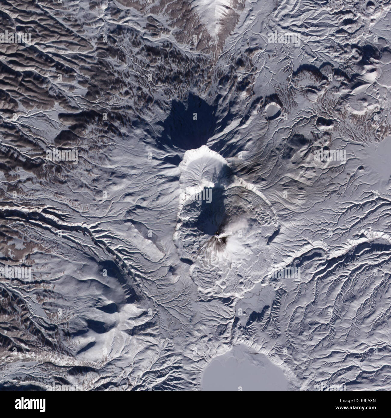 Karymsky Volcano 2010 Stock Photo - Alamy