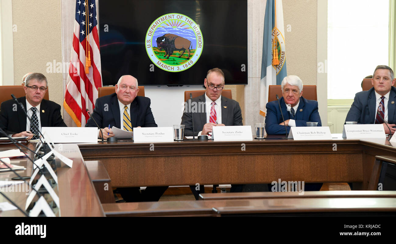 From left, U.S. Department of Agriculture (USDA) Forest Service (FS ...