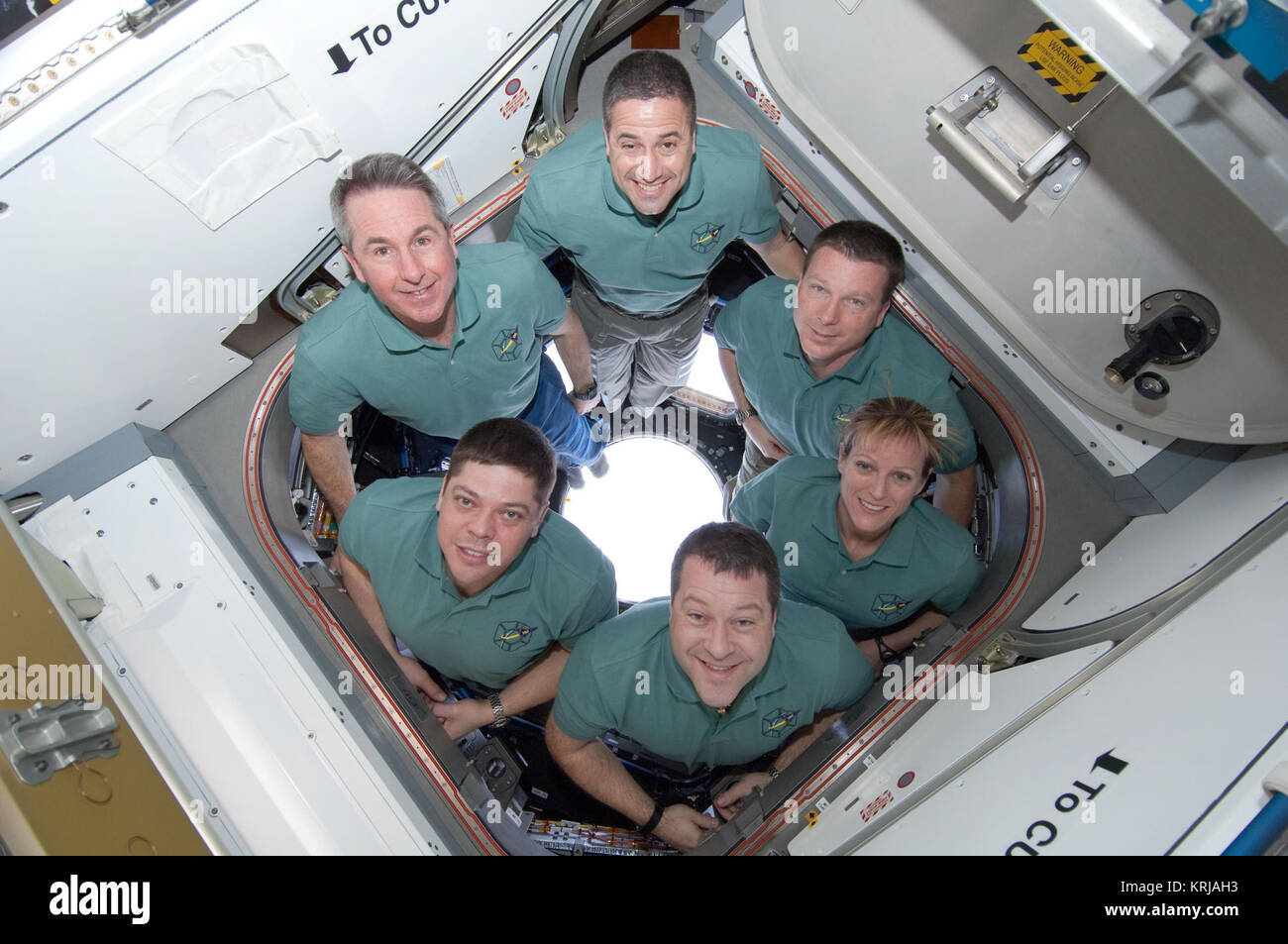 Sts 130 crew hi-res stock photography and images - Alamy