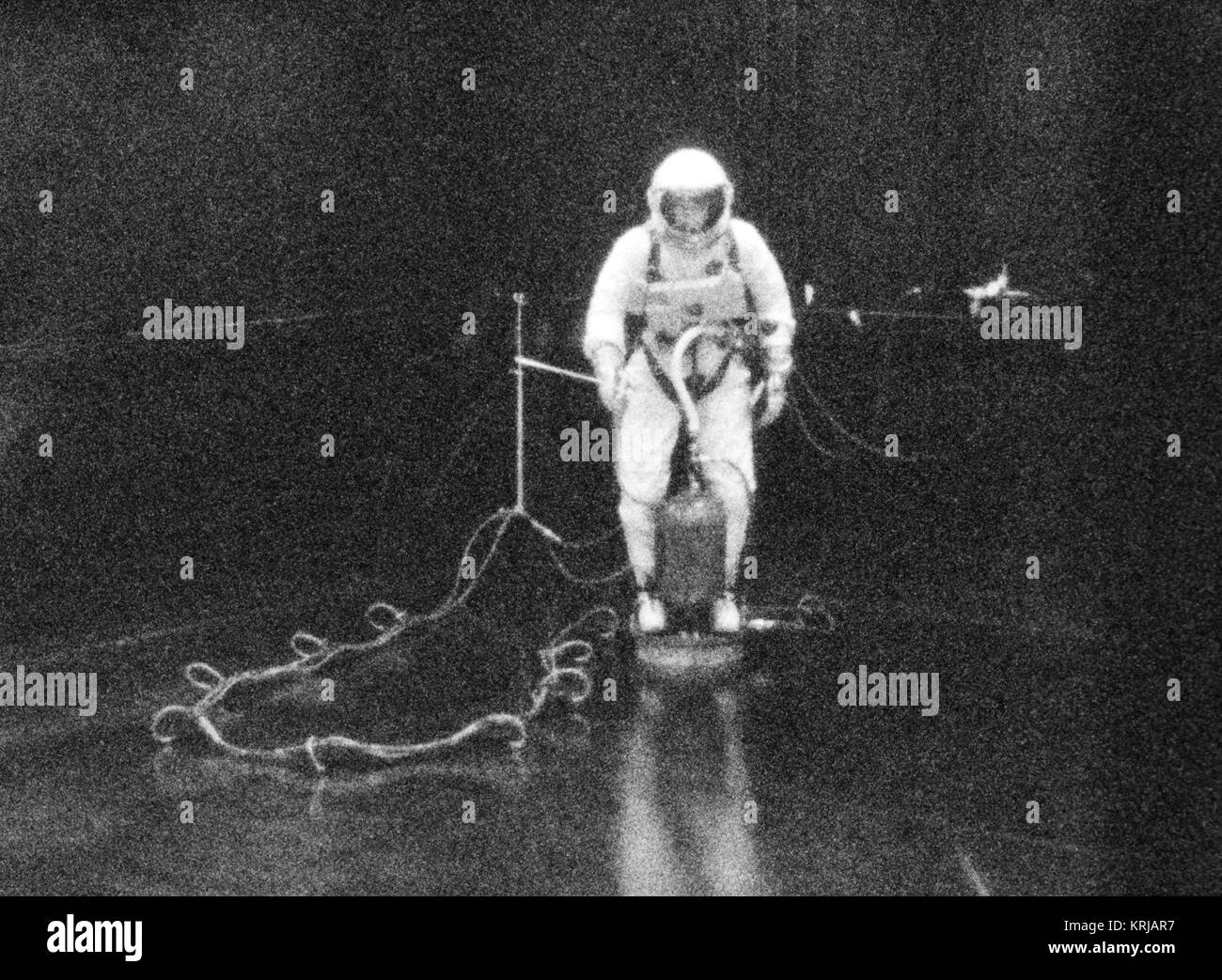 Gemini 4 EVA training Stock Photo - Alamy