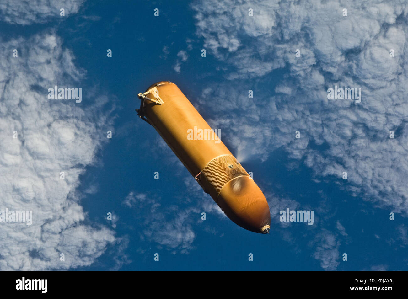 STS-131 External Tank Separation Stock Photo - Alamy