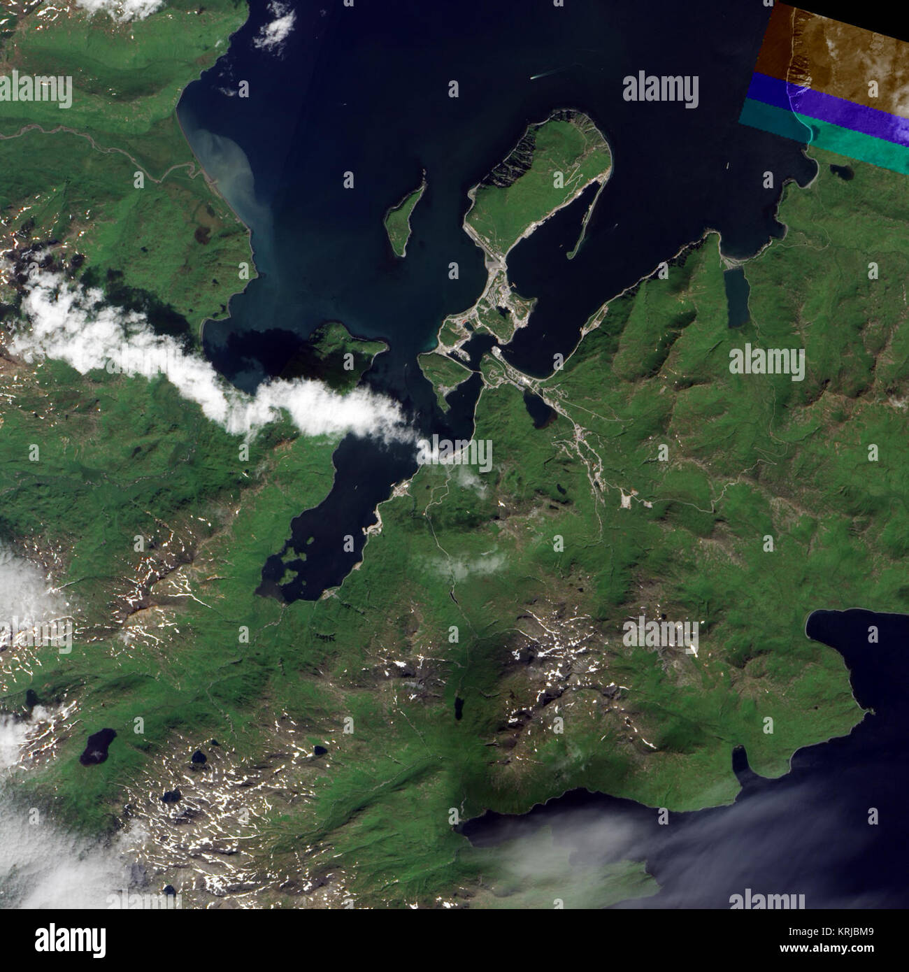 Dutch Harbor, Alaska Stock Photo - Alamy