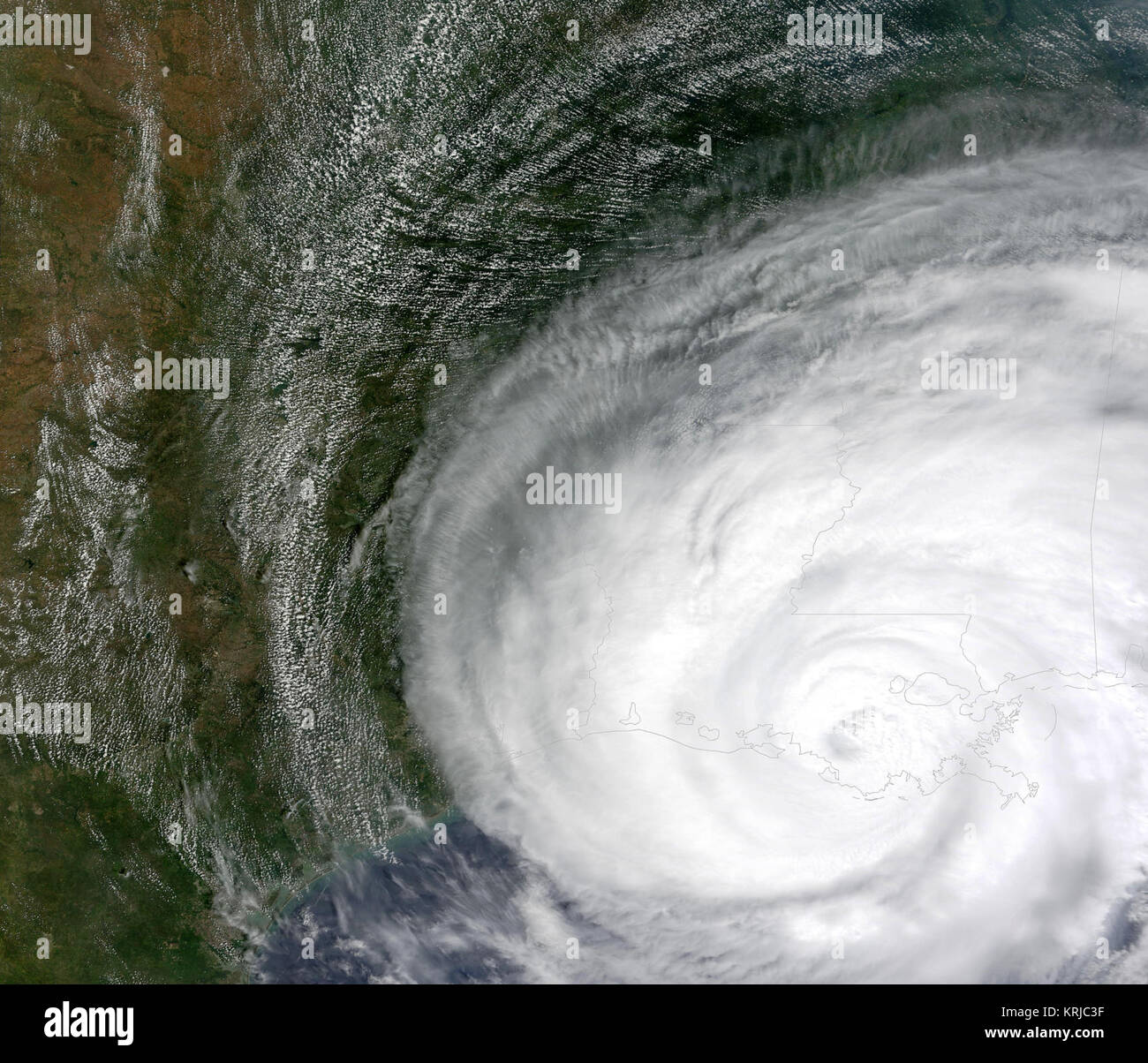Gustav sept 1 2008 1725Z Stock Photo - Alamy