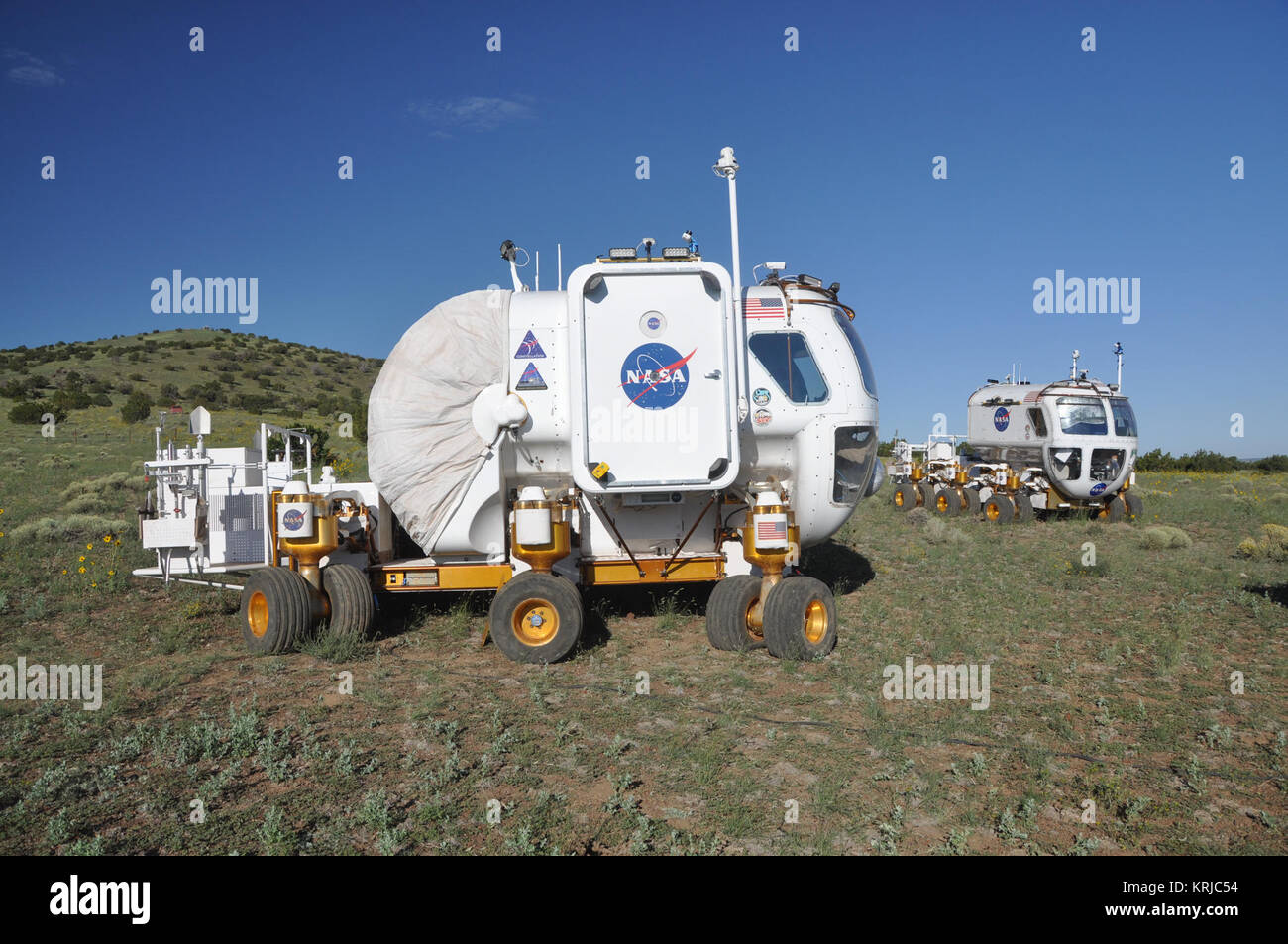 Space Exploration Vehicle in field (2010 Stock Photo - Alamy