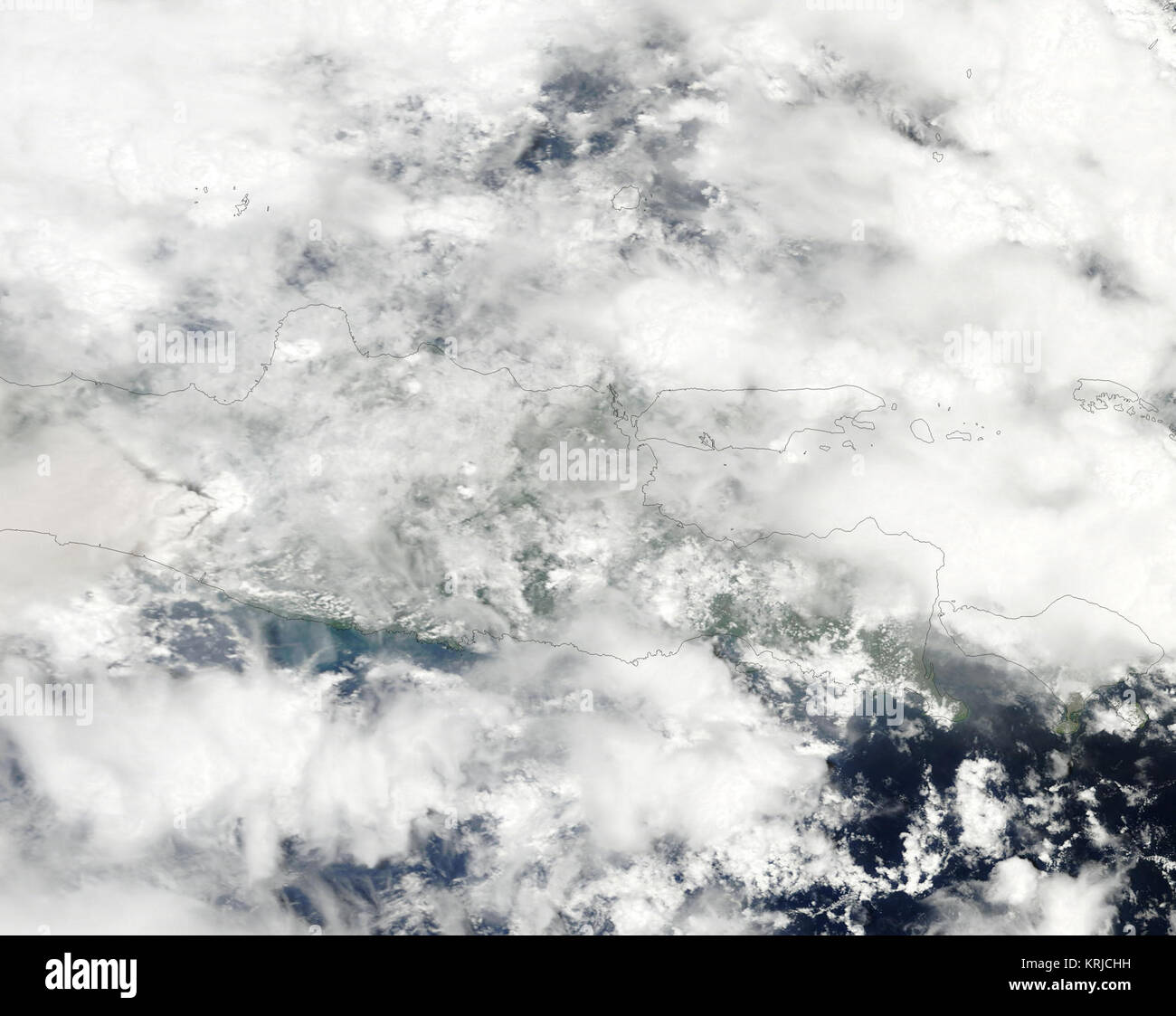 2010 Eruption at Mount Merapi, Indonesia (MODIS Stock Photo - Alamy