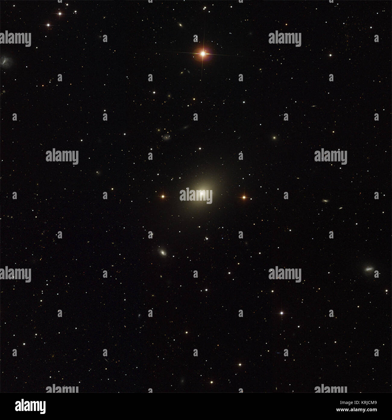 This composite image shows an intergalactic This composite image shows an intergalactic