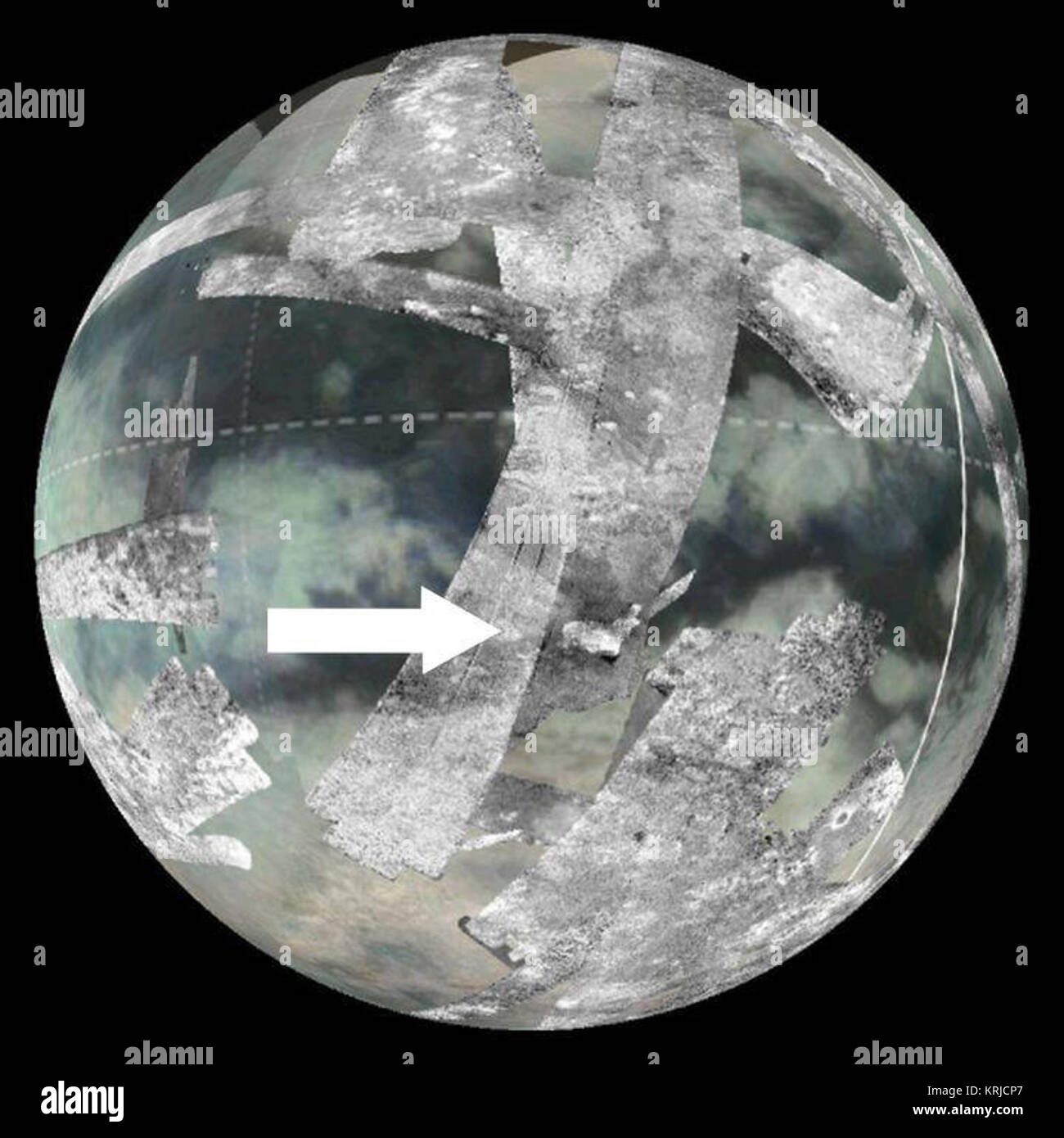 Sotra Facula global view Stock Photo - Alamy