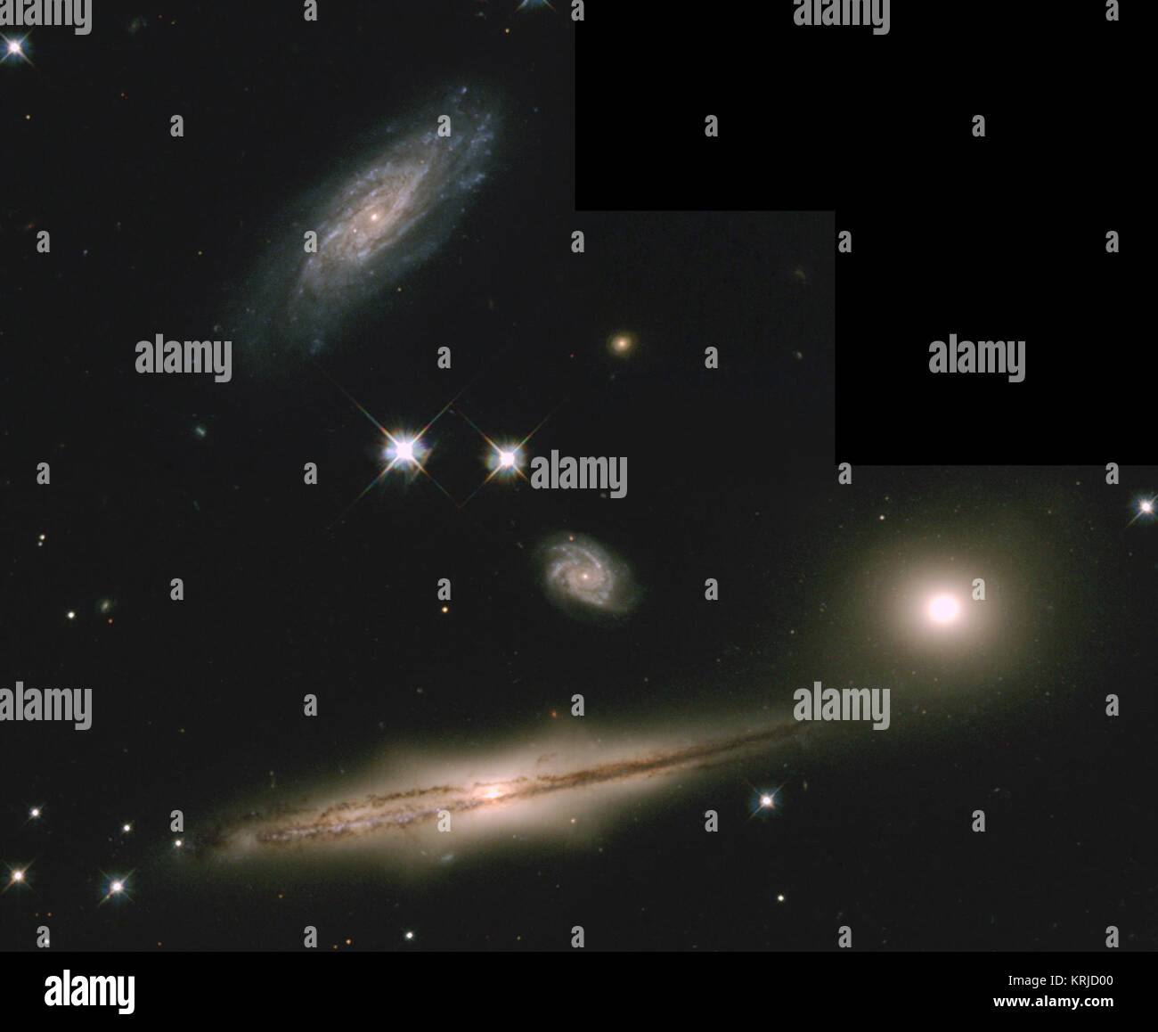 HCG 87 was selected for Hubble imaging by members of the public who ...