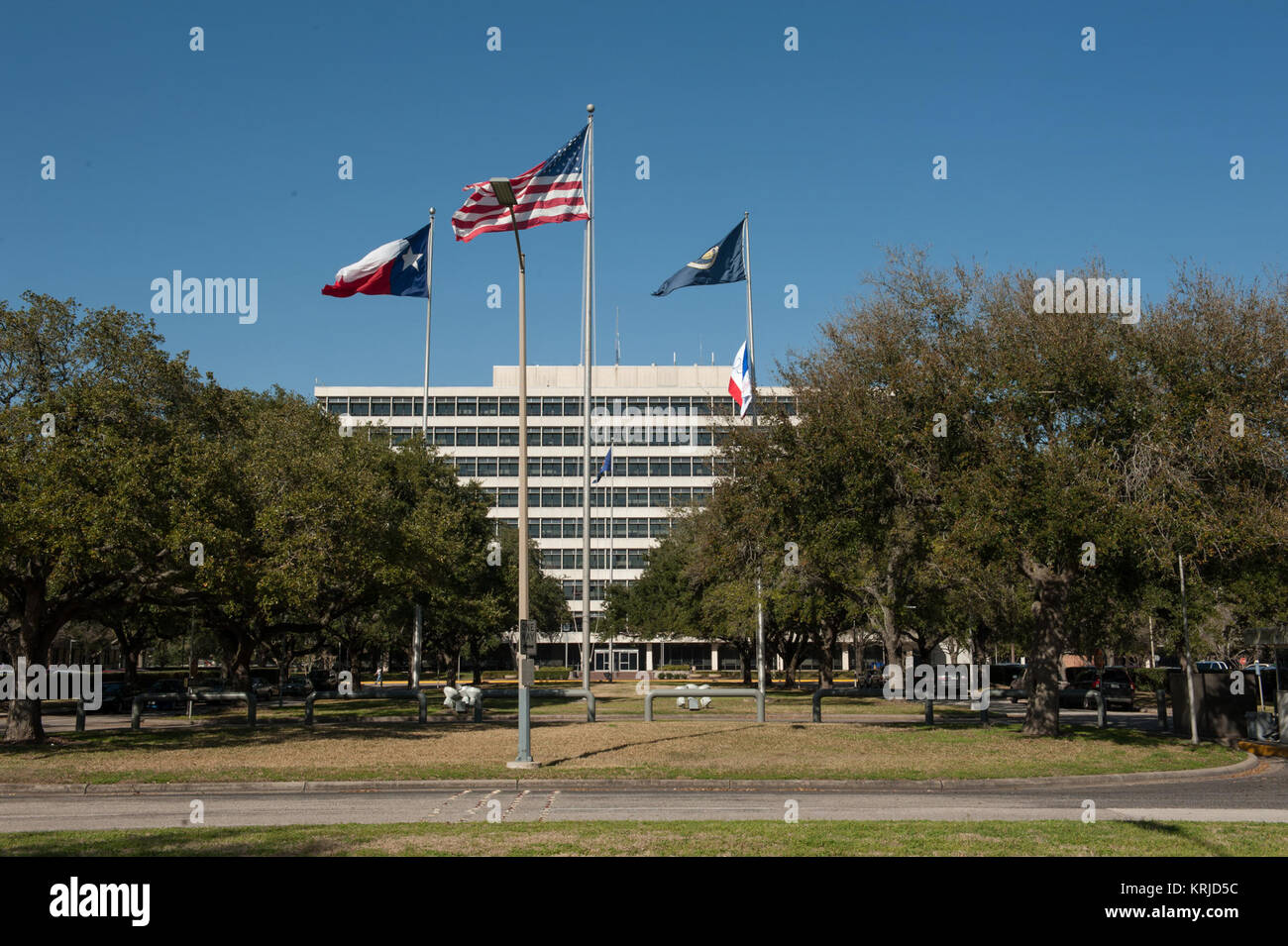 Building 1 at the Johnson Space Center, Houston Texas Stock Photo - Alamy