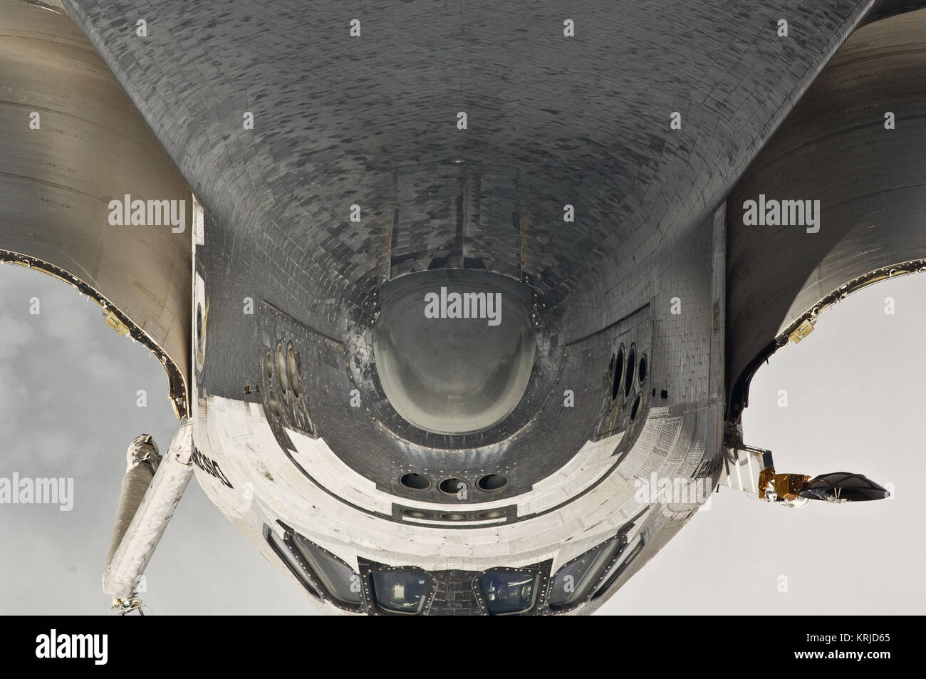 STS-133 Rendezvous Pitch Maneuver 1 Stock Photo - Alamy